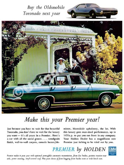 Holden HR Premier Advert | 1960's Holden Ad Campaignby Unique Autoart